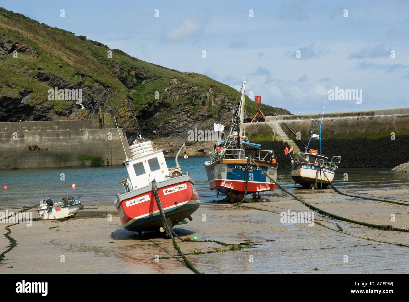Port Isaac, Cornwall Stock Photo - Alamy
