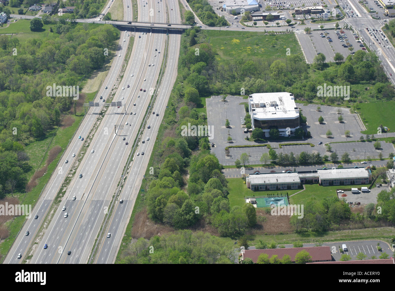 Interstate highway in New Jersey Stock Photo - Alamy