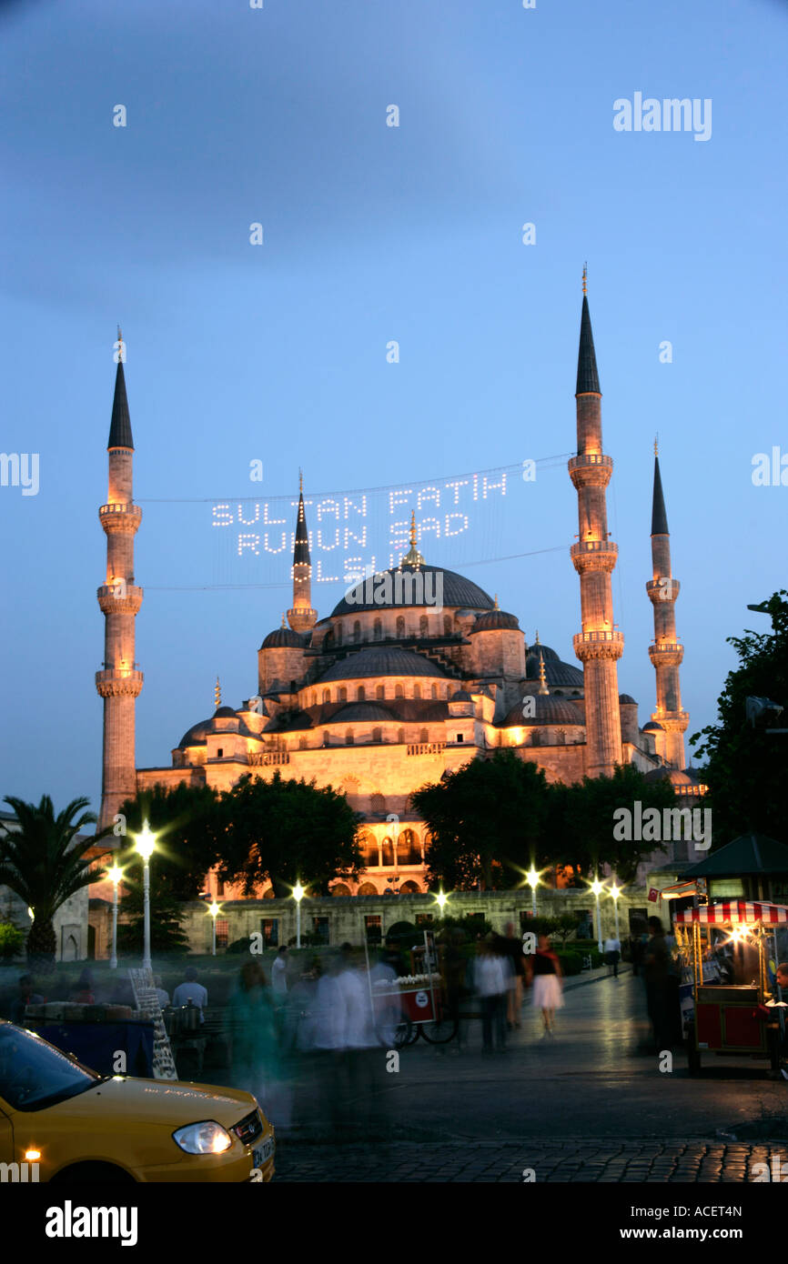 Blue Mosque at Ramadan, Istanbul, Turkey Stock Photo - Alamy