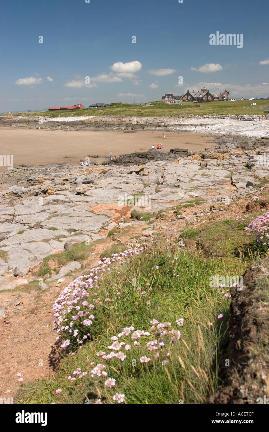 Wales Glamorgan Porthcawl Rest Bay Beach Stock Photo - Alamy