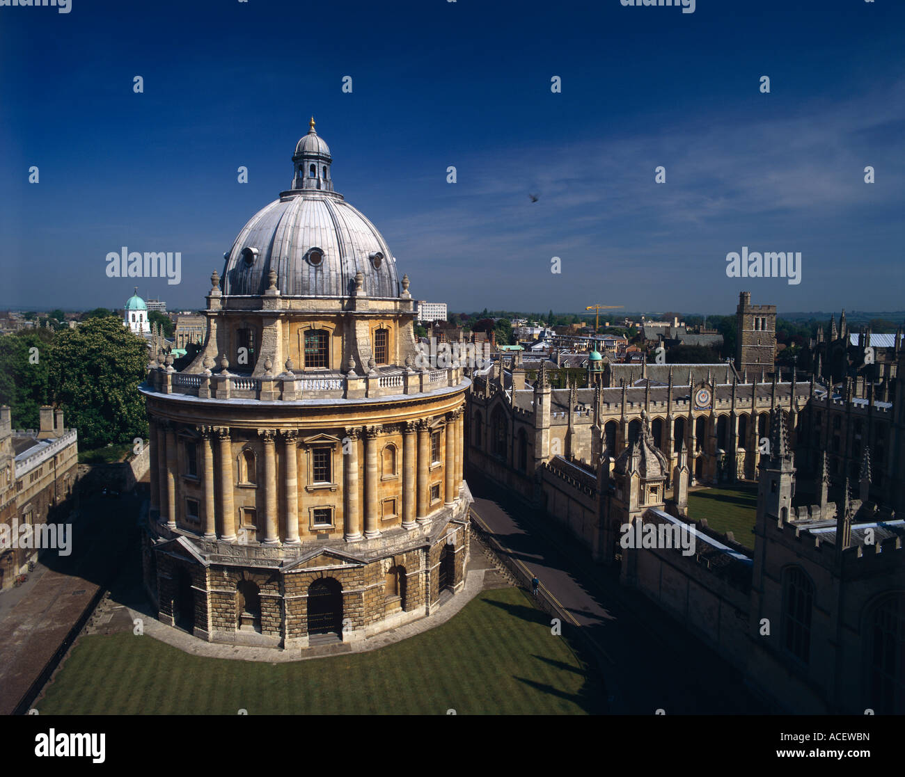 Round building top view Stock Photo - Alamy