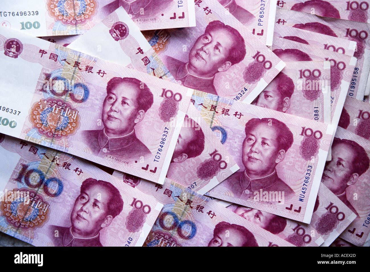 China 100 yuan renminbi notes Stock Photo - Alamy