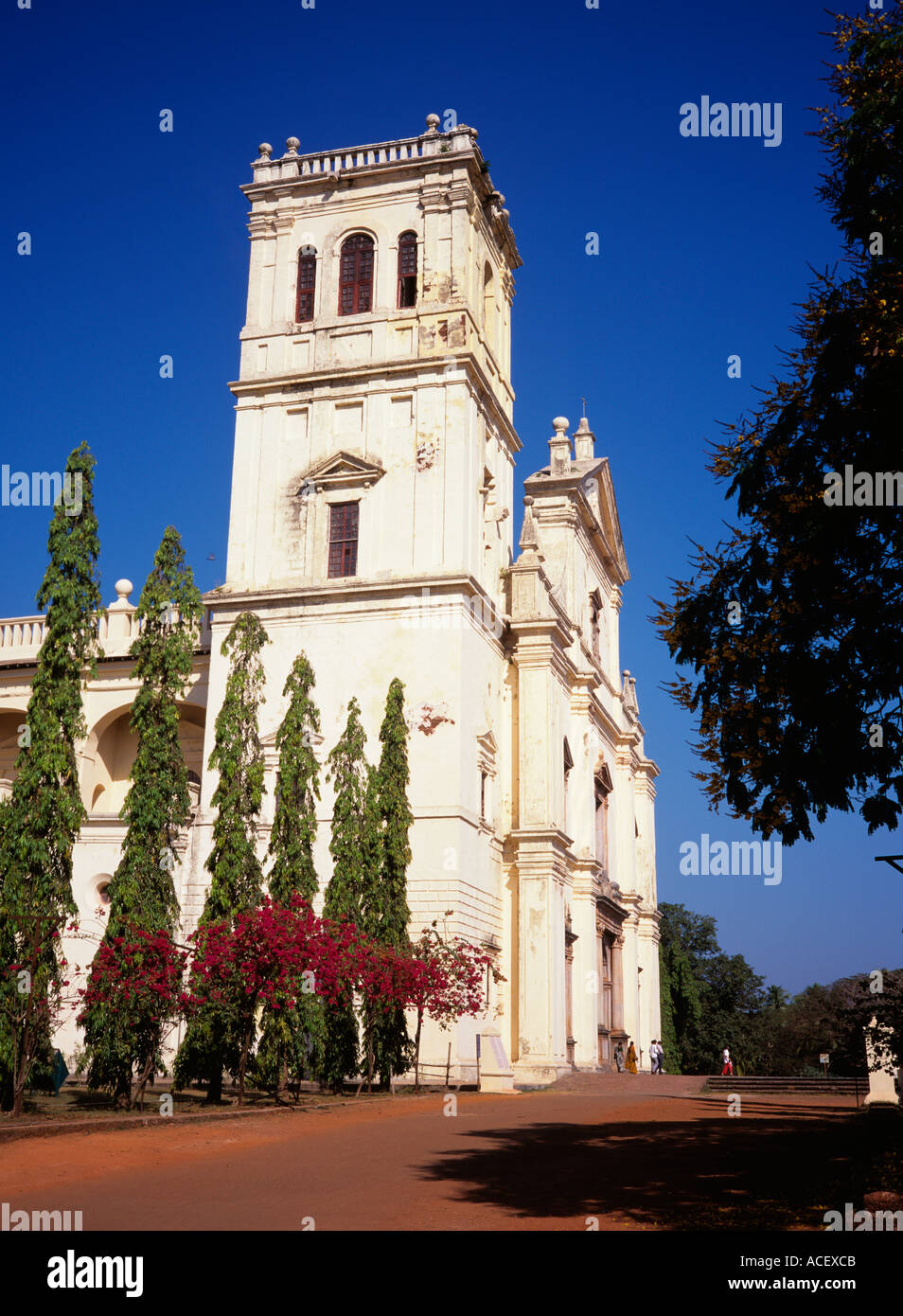 India Goa Old Goa Se Cathedral Stock Photo - Alamy