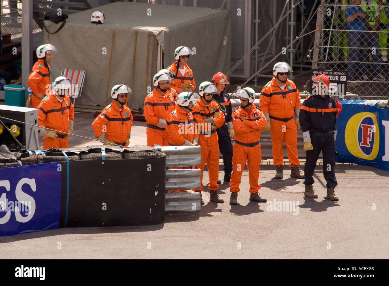 Race marshals monaco grand prix hi-res stock photography and images - Alamy