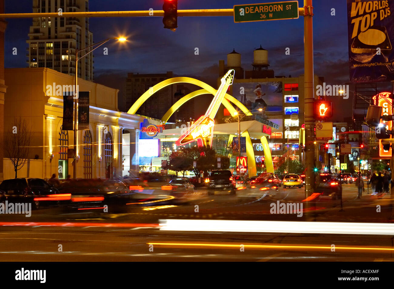 Chicago rock cafe hi-res stock photography and images - Alamy