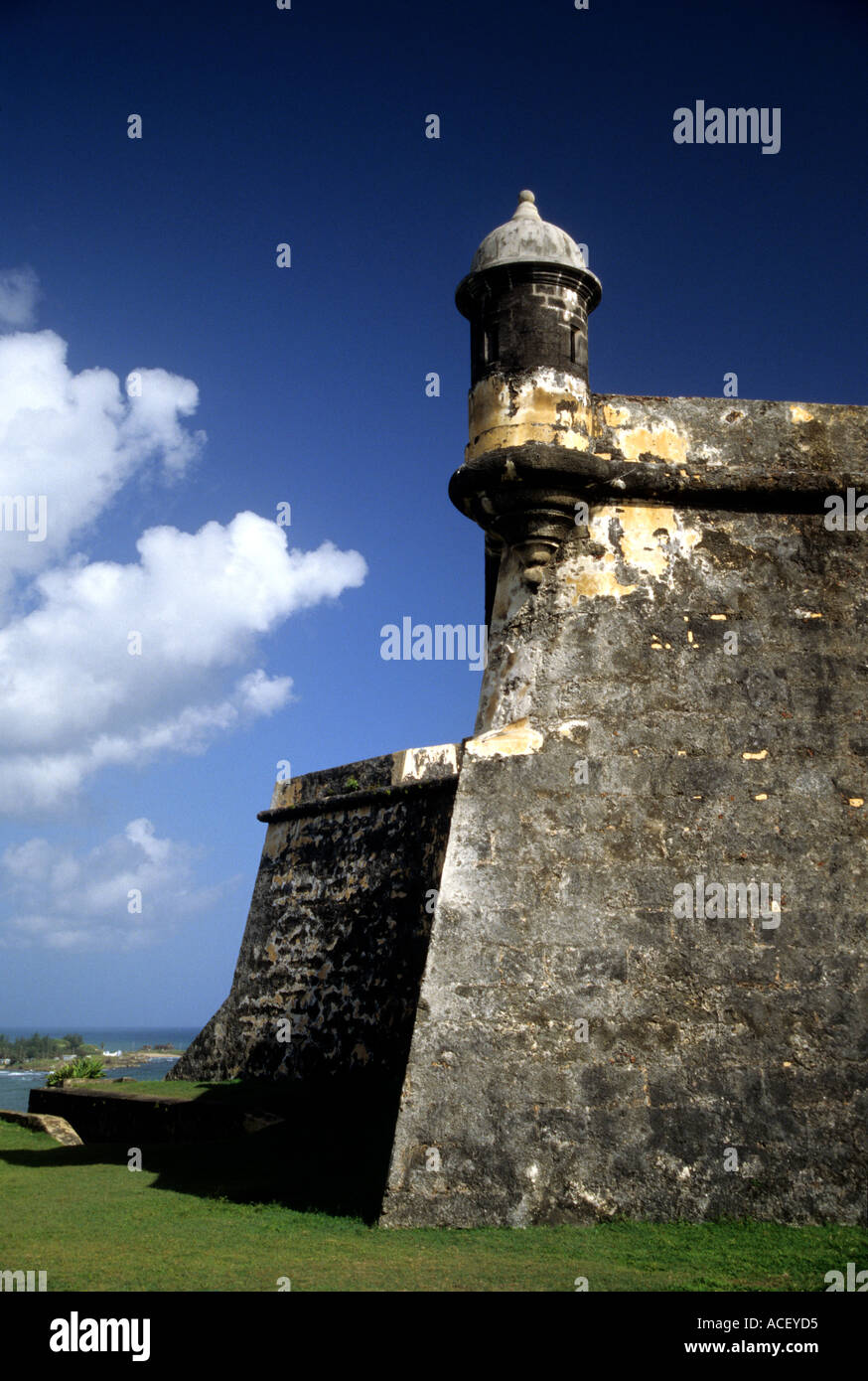 San Juan's El Morro Castle Stock Photo - Alamy