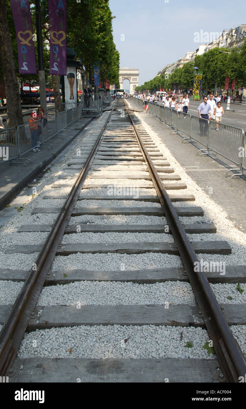 exposition Paris train capitale 2003 Stock Photo - Alamy