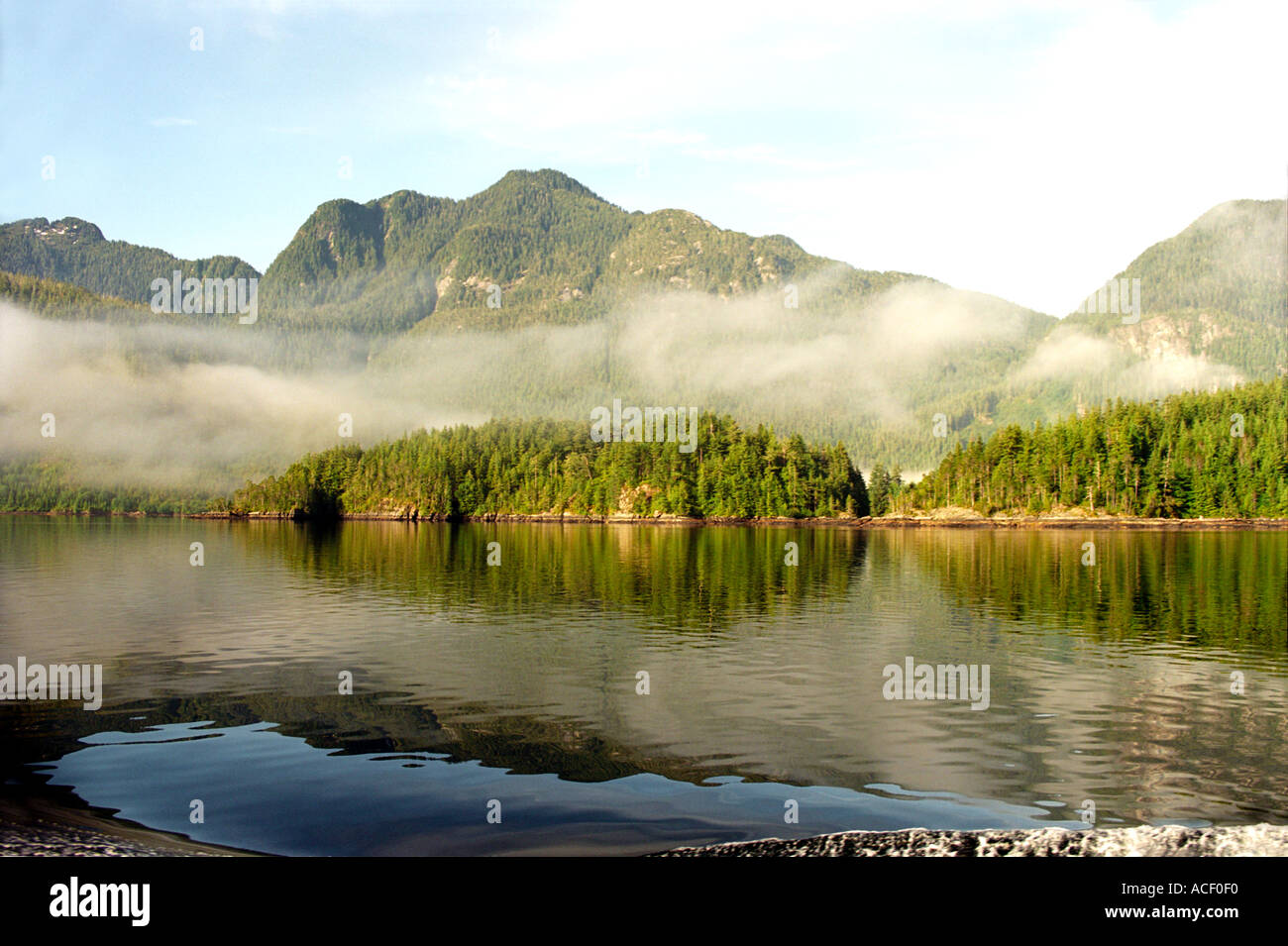 Cruising to Kyuquot on the MV Uchuk III Stock Photo - Alamy