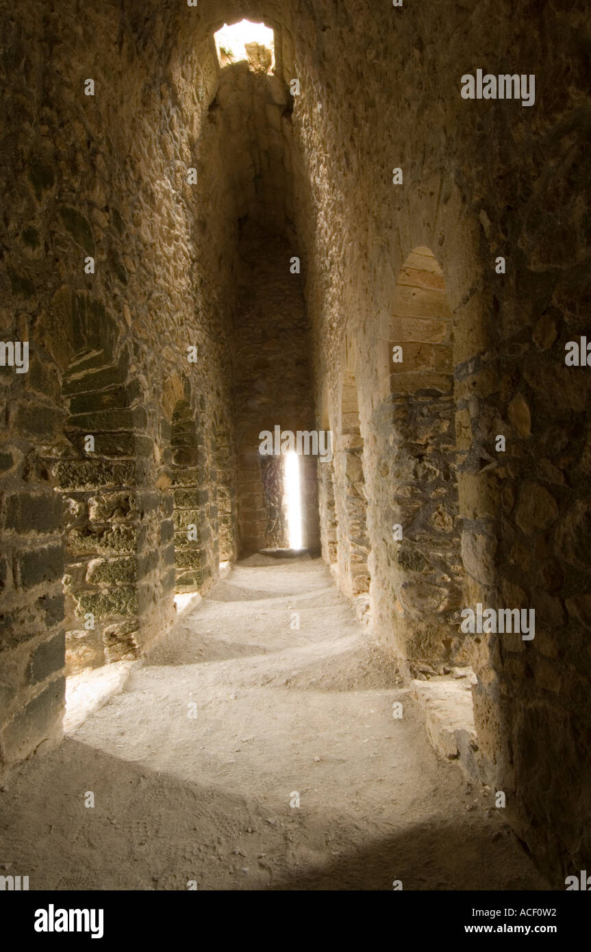 North-east tower interior Kantara, Kalesi, Castle, Northern Cyprus ...