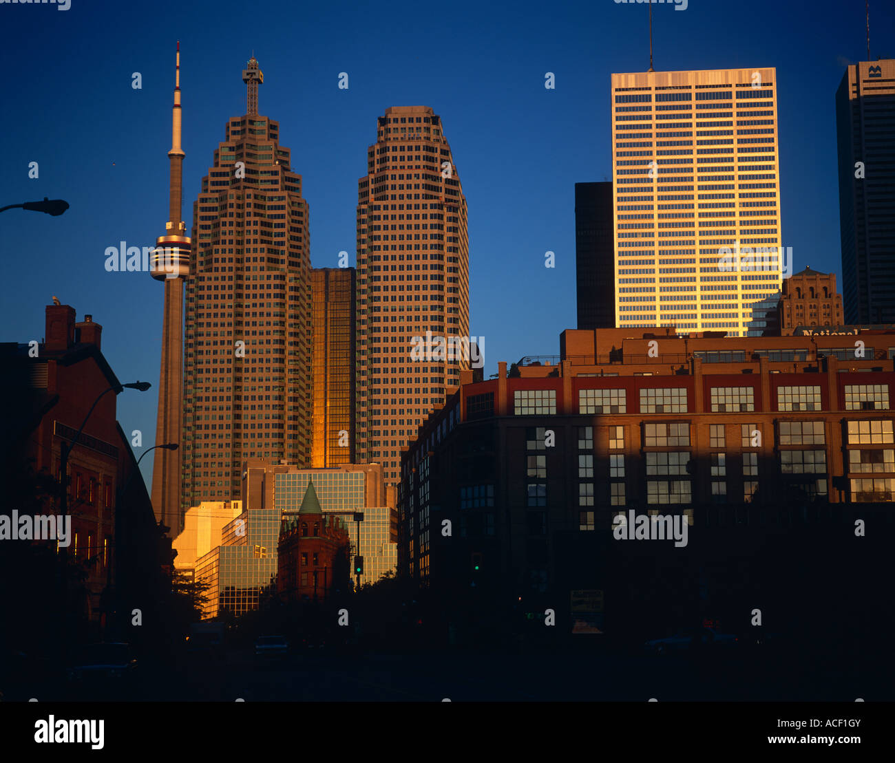 Building skyscraper contrast landscape landscapes hi-res stock ...