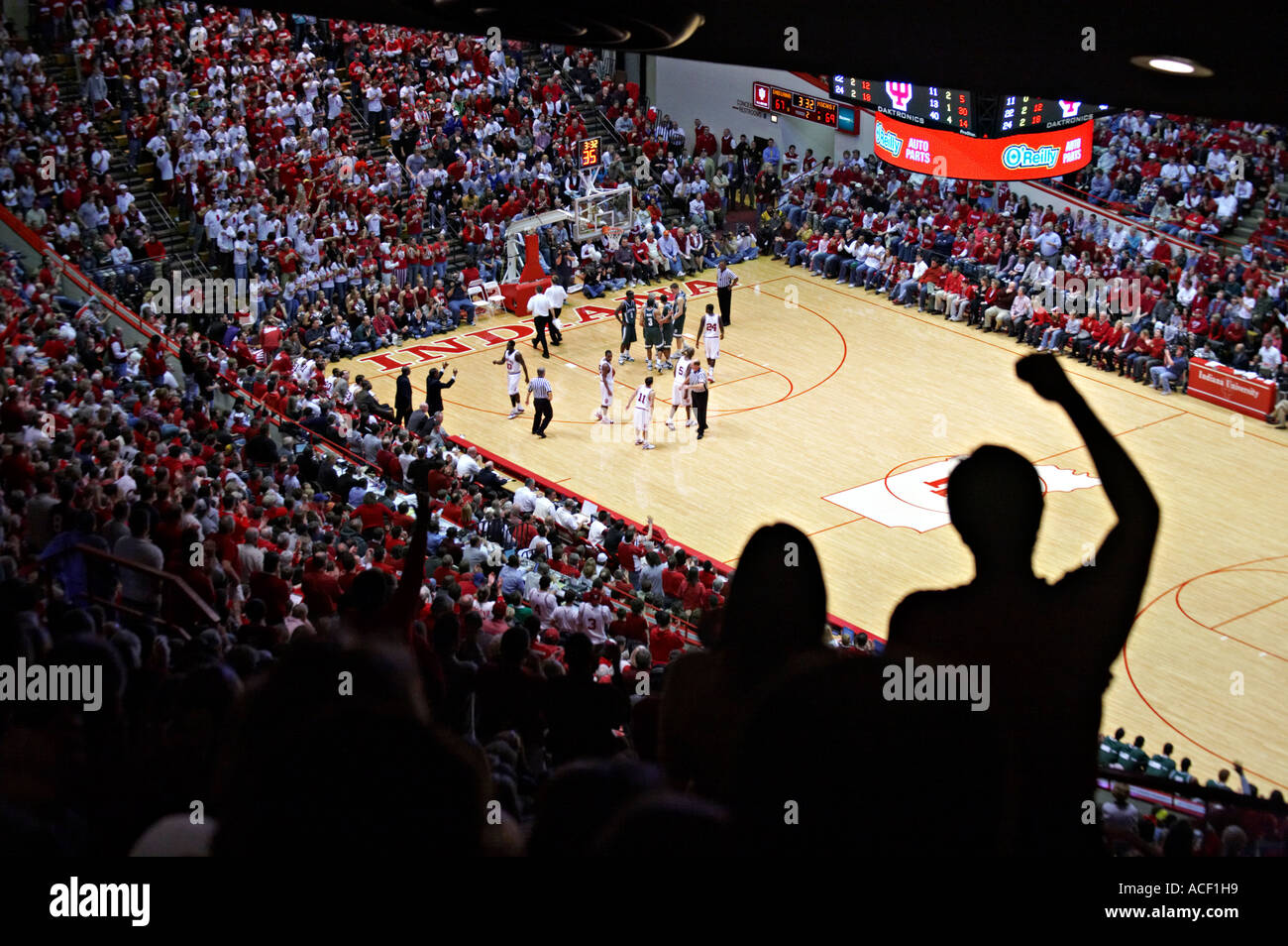 Iu mens basketball hi-res stock photography and images - Alamy