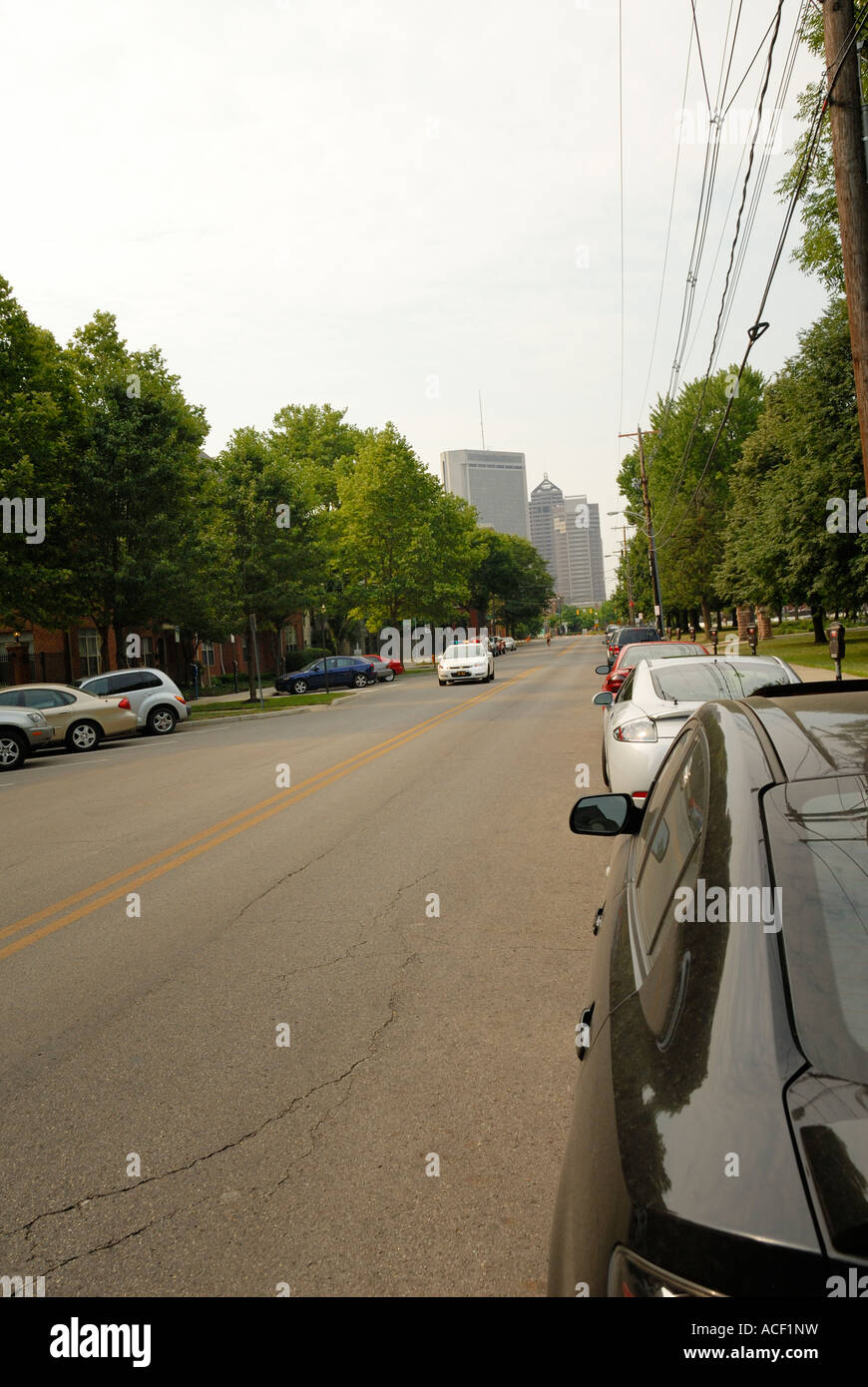 Police car and leading Marathon runner Stock Photo - Alamy