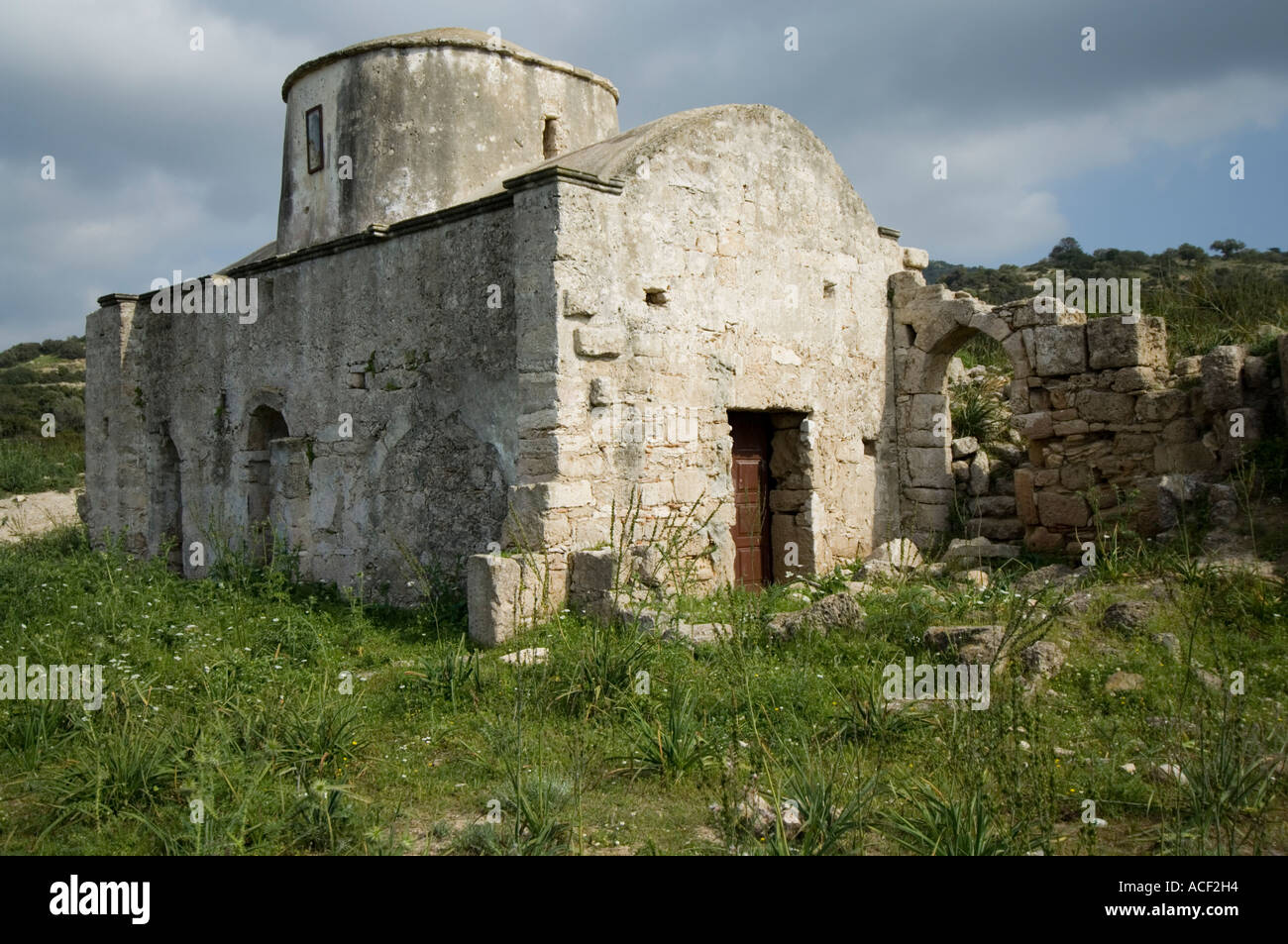 Ayios Fotios, tenth-century church, Karpaz peninsula, Northern Cyprus ...