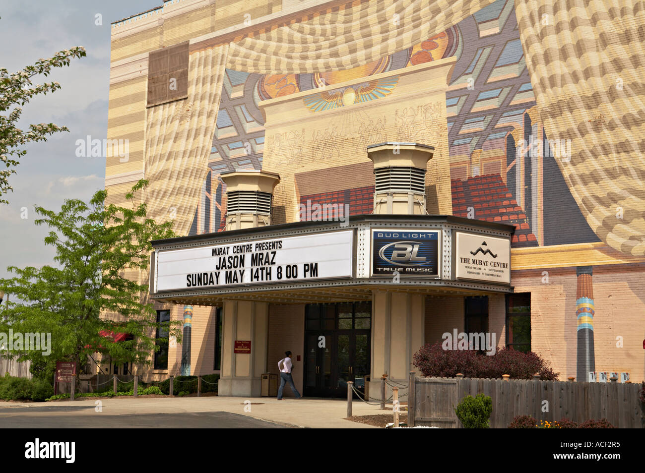 INDIANA Indianapolis Murat Centre exterior ornate Arabic and Egyptian architectural details ...
