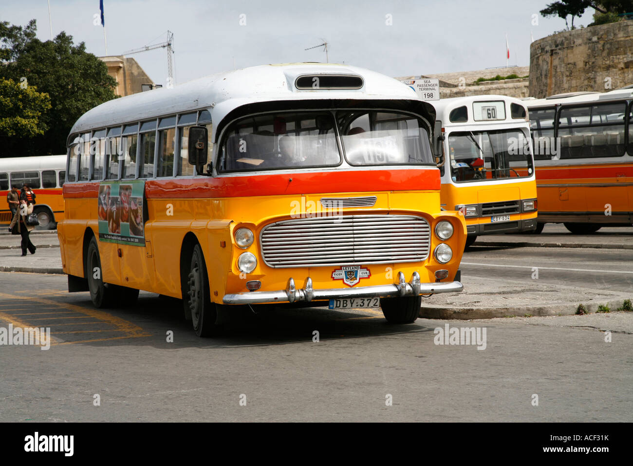 Bus coach ancient malta hi-res stock photography and images - Alamy