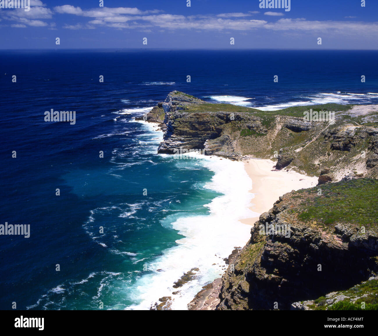 Dias Beach with Cape of Good Hope Cape Town, Western Cape Province ...