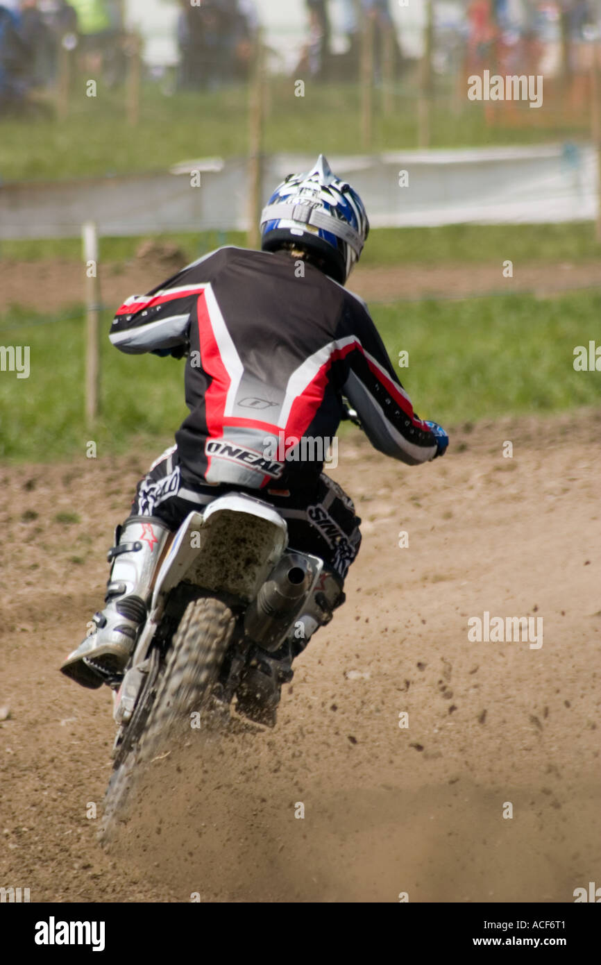 Motocross riders during race Stock Photo - Alamy