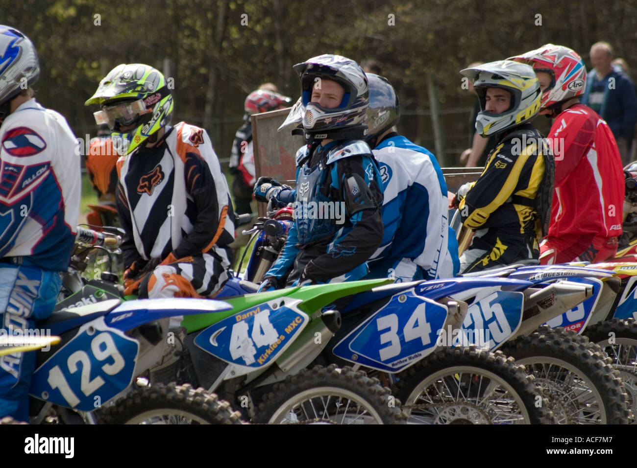 Scrambling motor bikes hi-res stock photography and images - Alamy