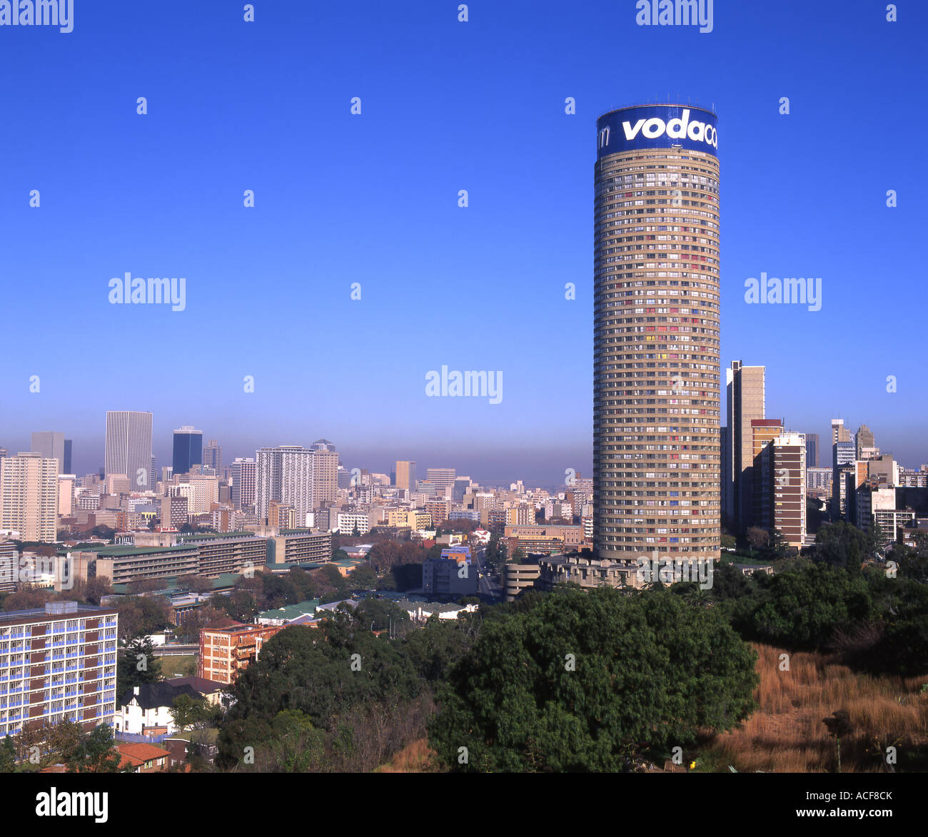 The fifty two Storey Ponte Building in Hillbrow, Johannesburg, Gauteng ...