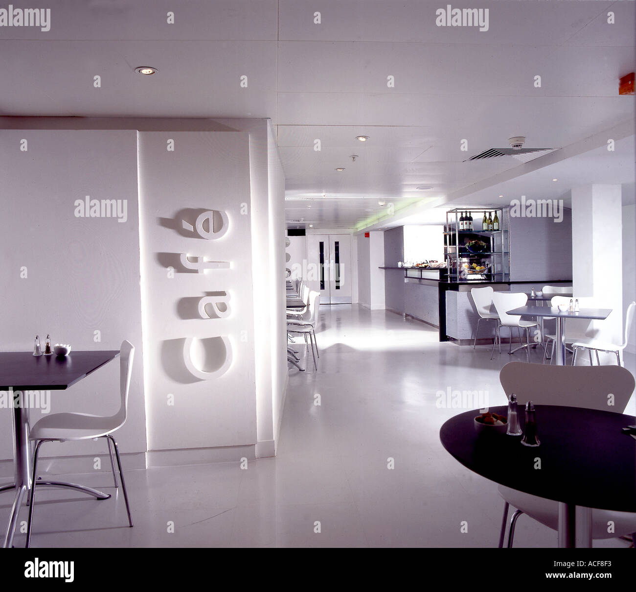 Cafe at BBC London England Stock Photo - Alamy