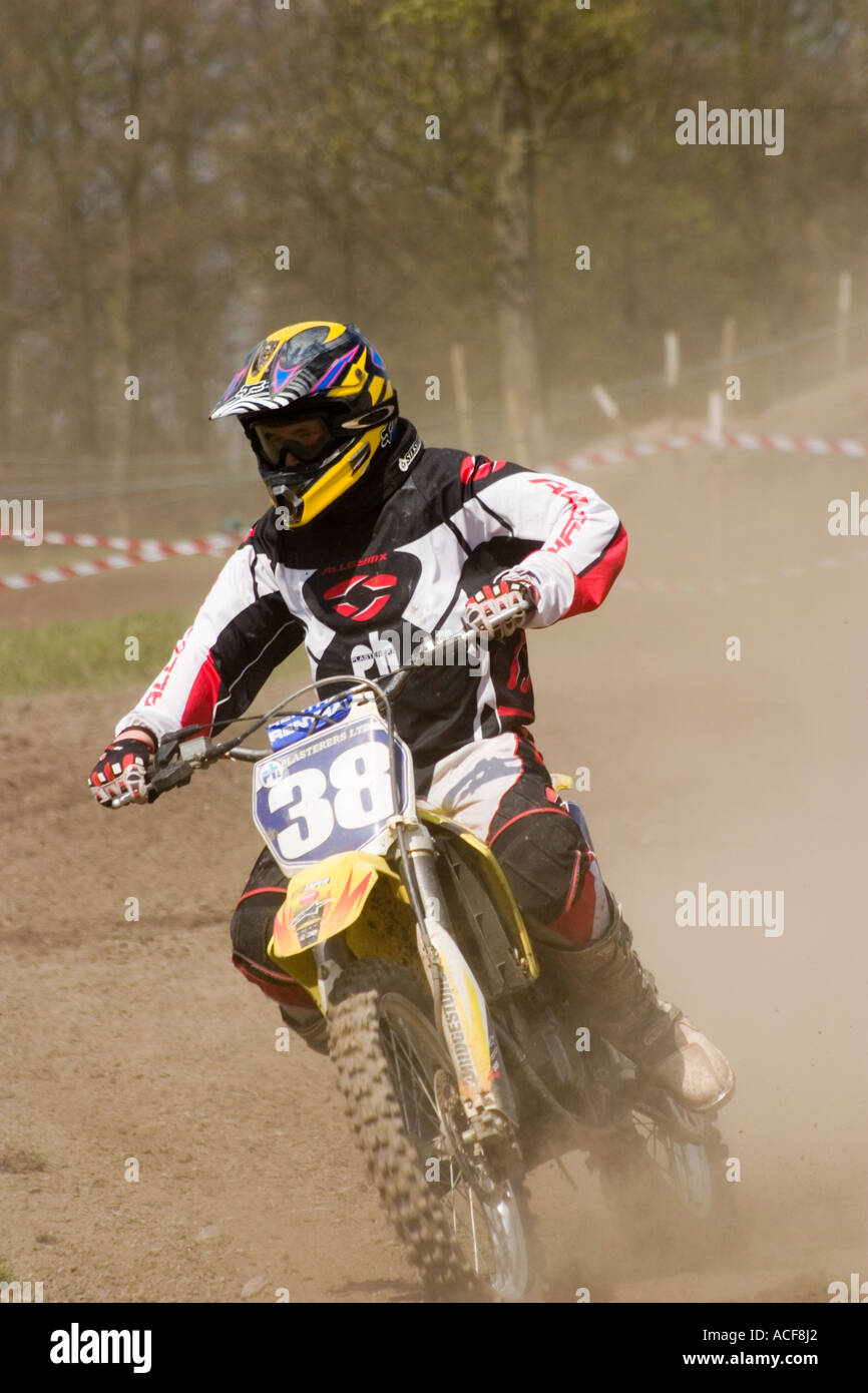 Motocross riders during race Stock Photo - Alamy