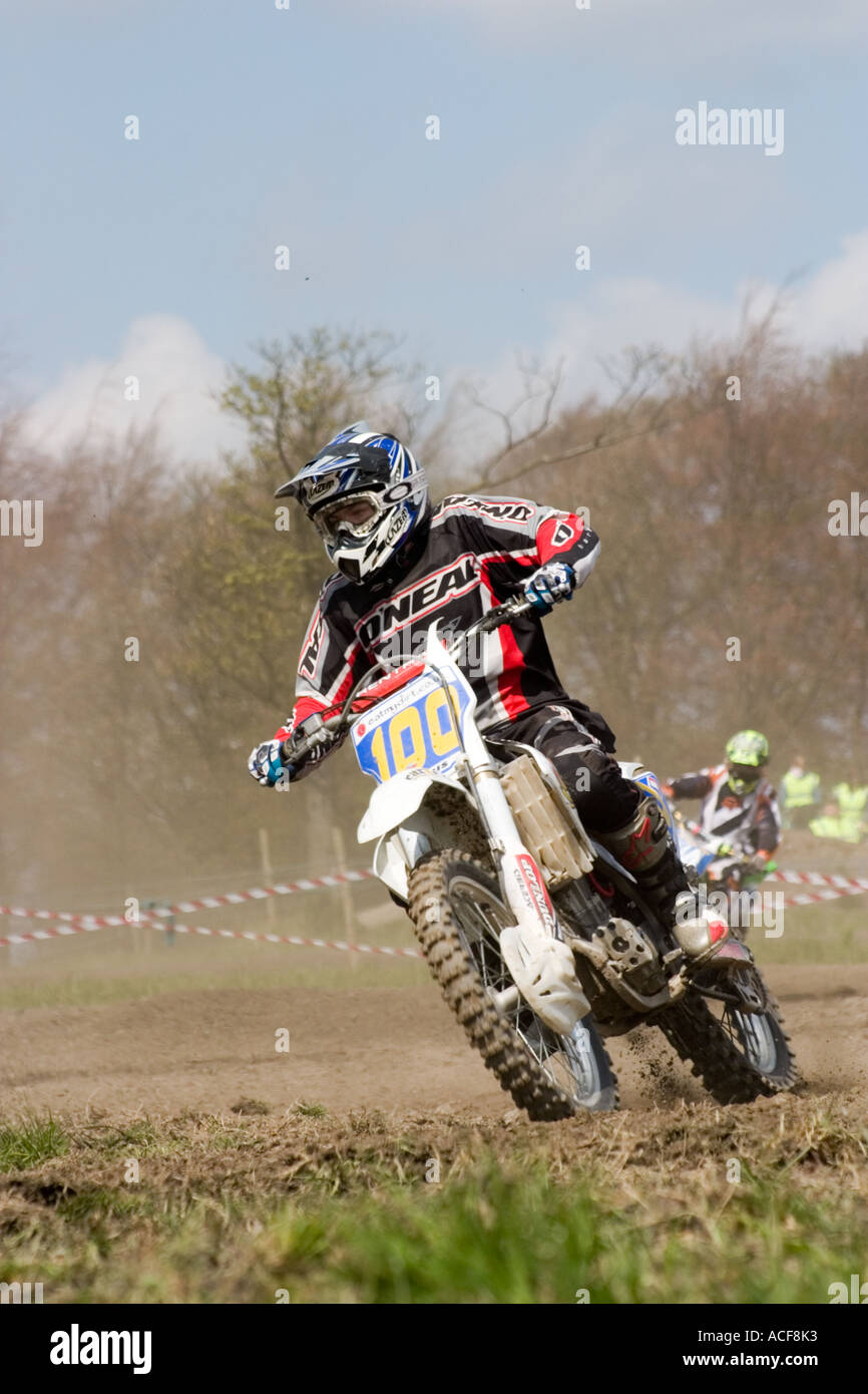 Motocross riders during race Stock Photo - Alamy