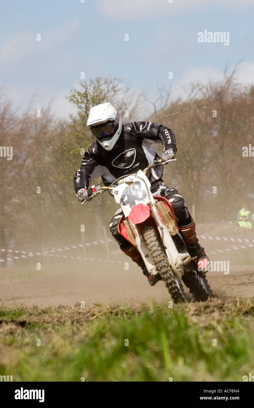 Motocross riders during race Stock Photo - Alamy