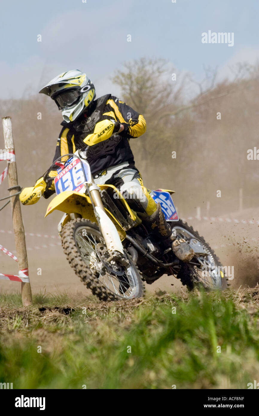 Motocross riders during race Stock Photo - Alamy