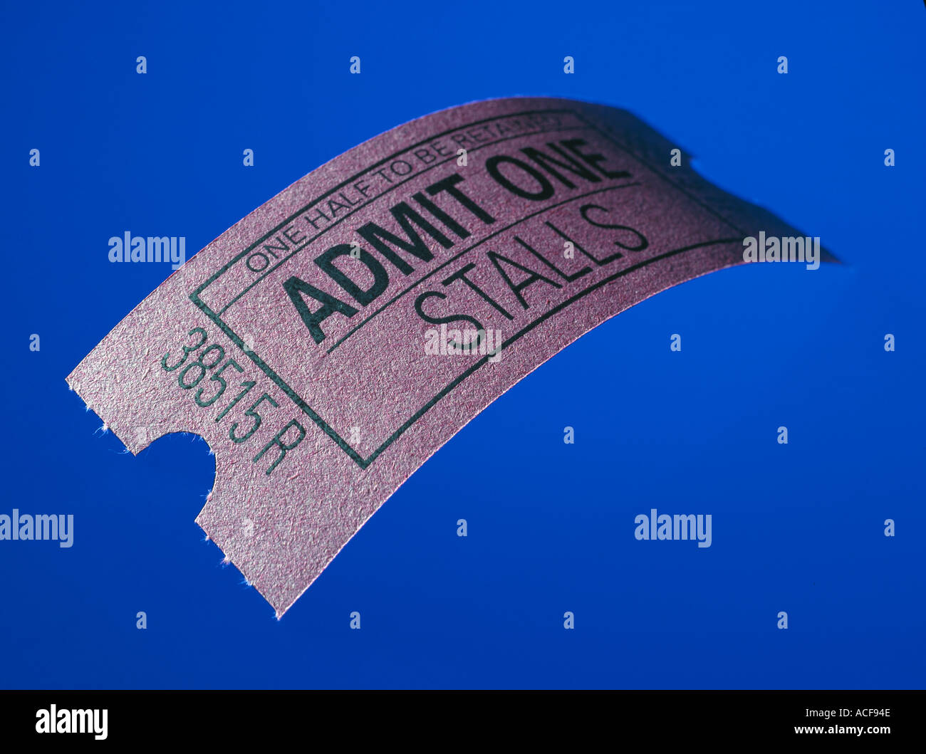 Cinema ticket hi-res stock photography and images - Alamy