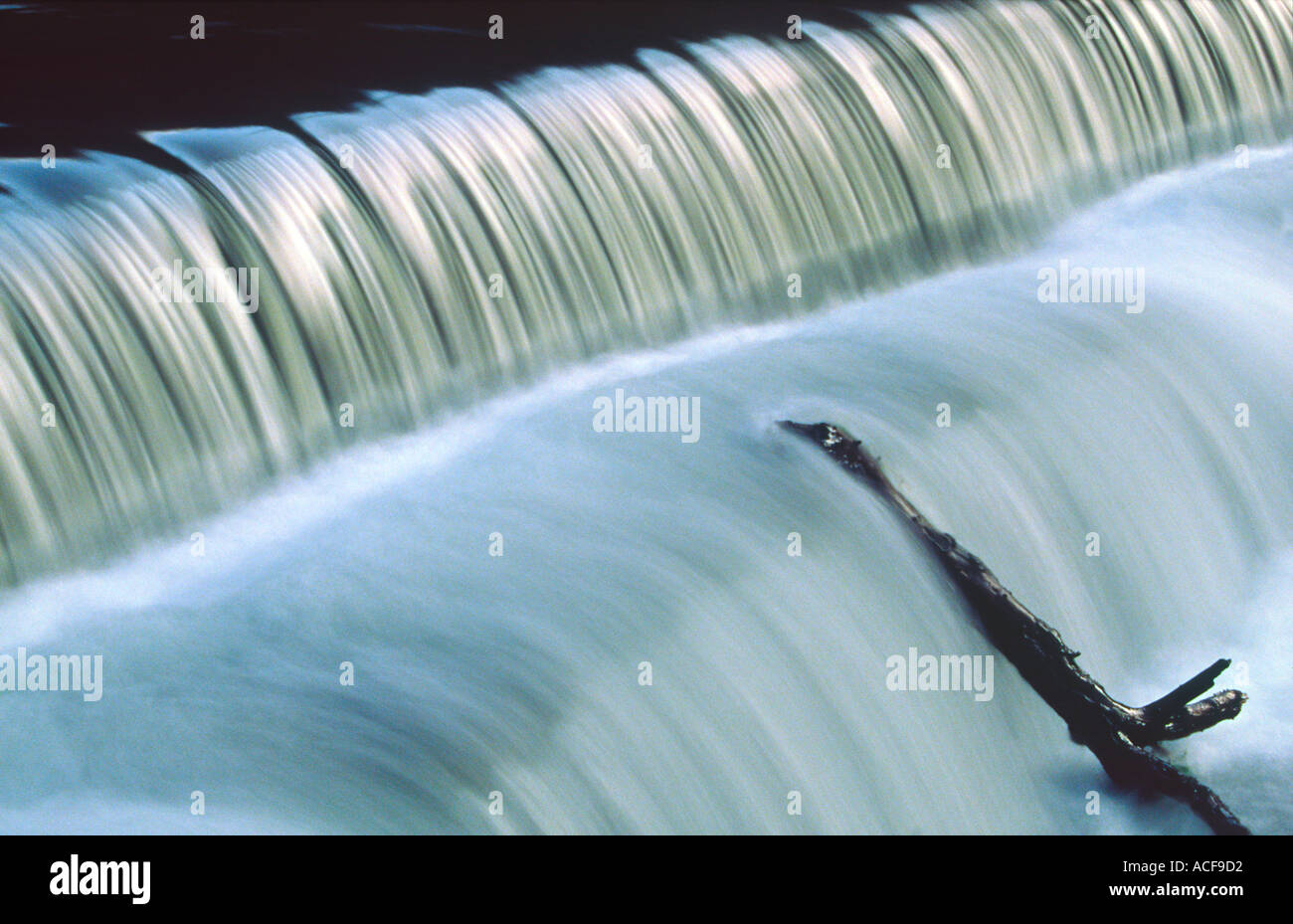Monsal dale waterfall hi-res stock photography and images - Alamy