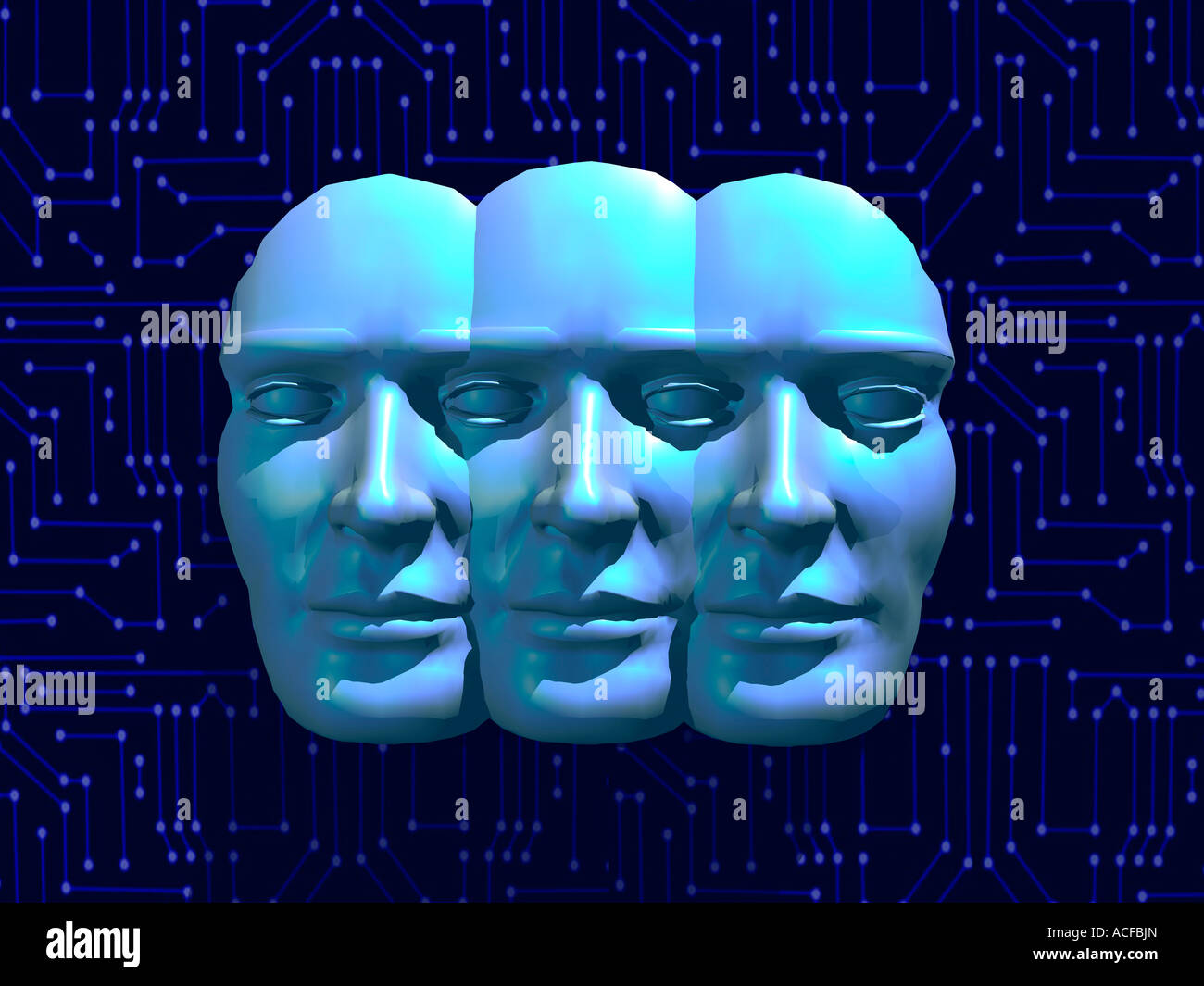 Trinity A 3D Conceptual Image Stock Photo - Alamy
