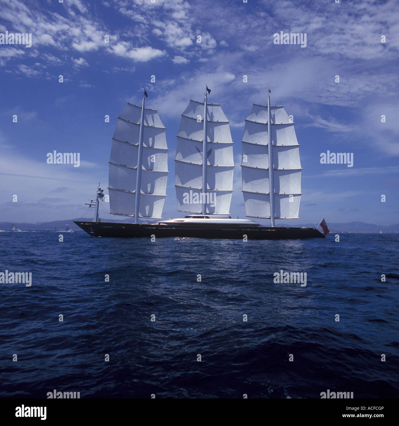 Maltese falcon yacht superyacht super yacht hi-res stock photography ...