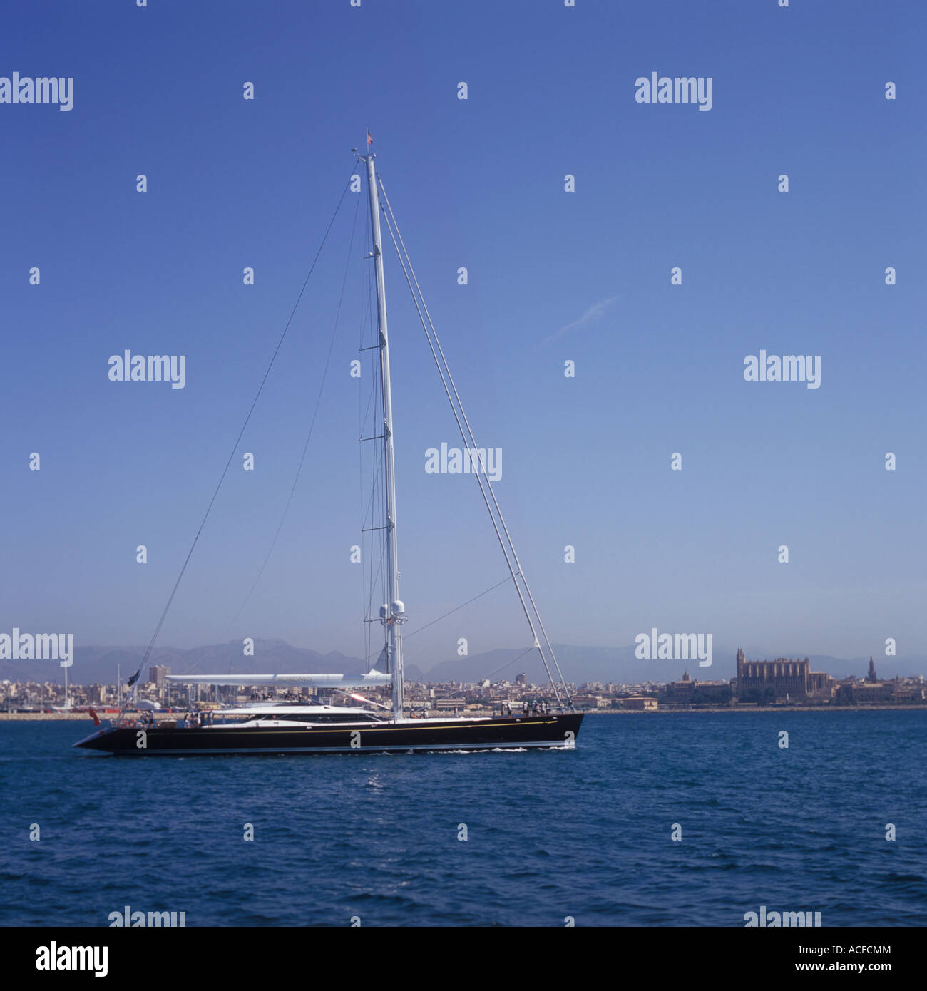 Superyacht Cup Palma 2007 - Super Sailing Yacht Kokomo ( 52 mtrs ...