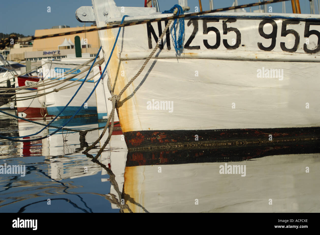 Small boats in the harbour at Cannes, South of France Stock Photo - Alamy