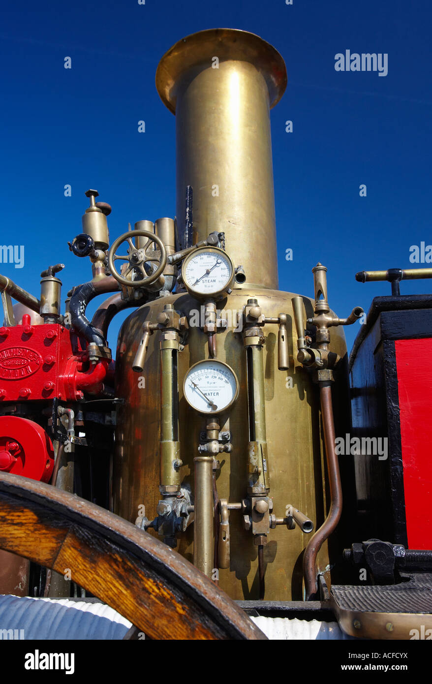 Steam Fire Engine from the Welsh Area Fire Restoration Society ...