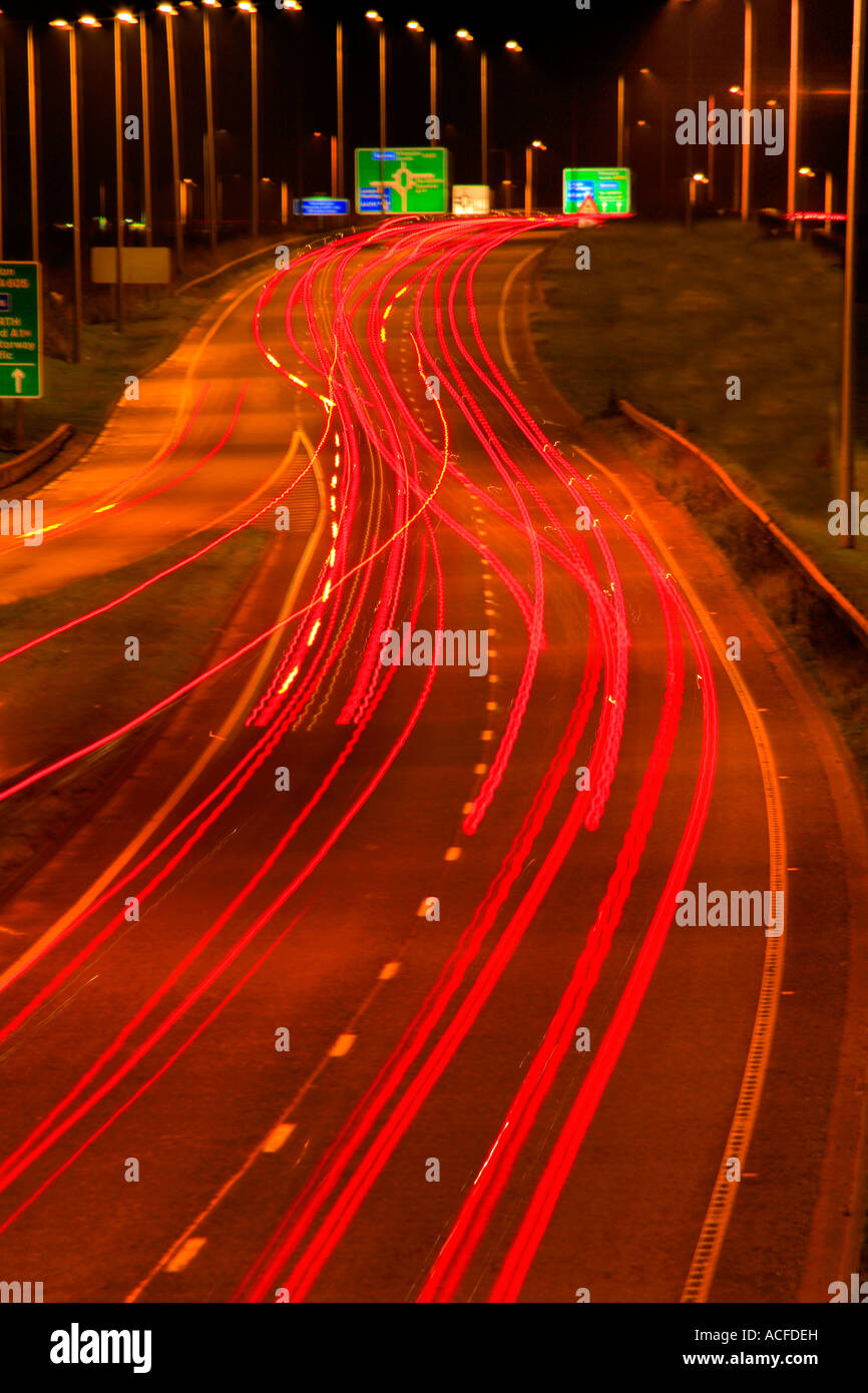 Light roads hi-res stock photography and images - Alamy