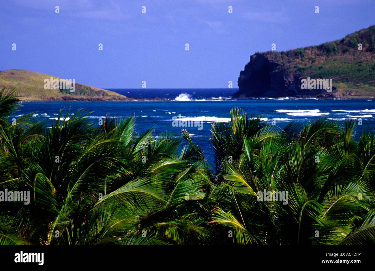 St. Lucia scenic Stock Photo - Alamy
