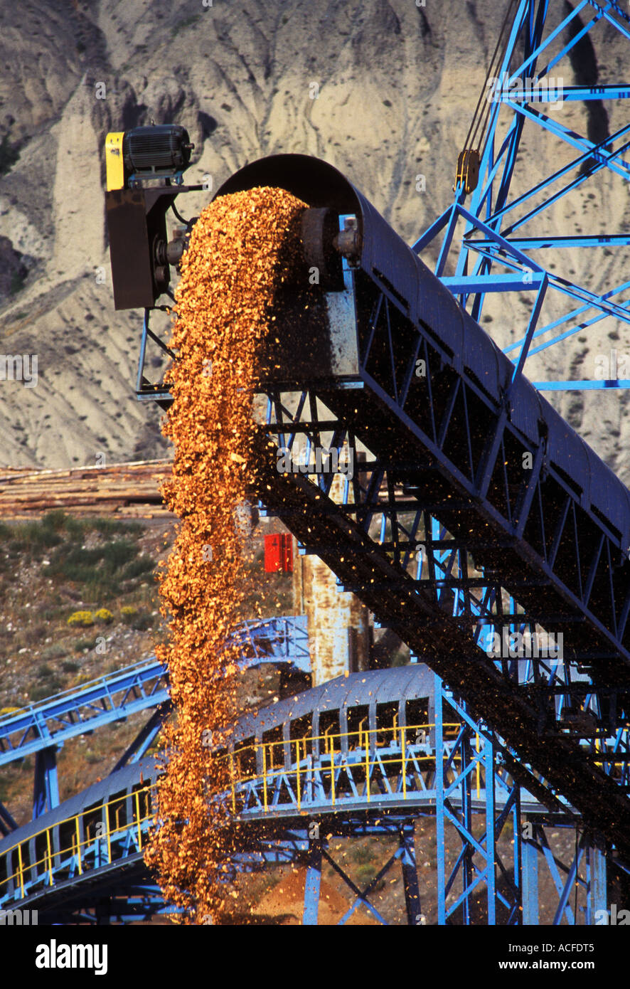 Woodchip piles hi-res stock photography and images - Alamy