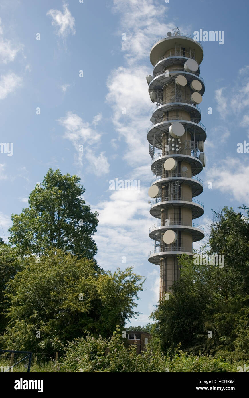 BT tower at Morbourne Stock Photo - Alamy