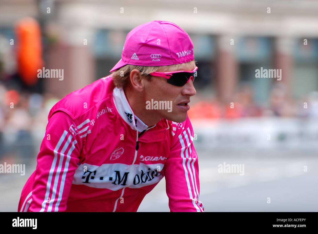 Axel Merckx at the 2007 Tour de France prologue in London Stock Photo ...