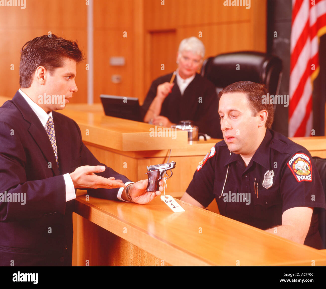 Lawyer Questioning Witness High Resolution Stock Photography and Images ...