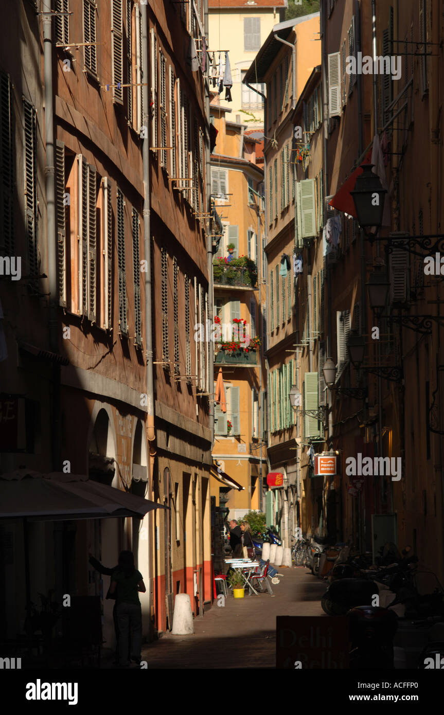 Alleyway old town nice hi-res stock photography and images - Alamy