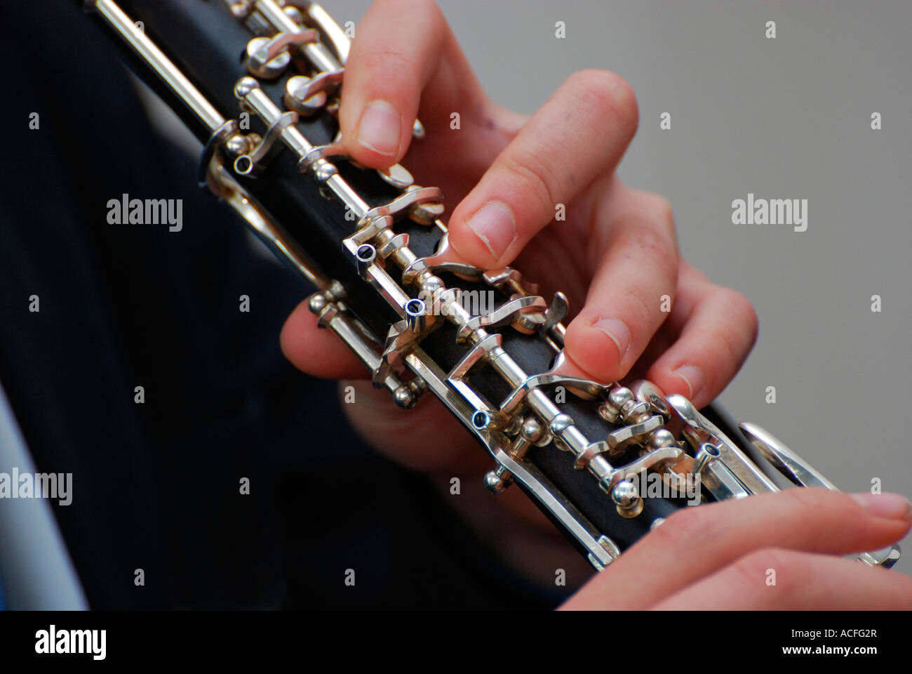Clarinet and fingers hi-res stock photography and images - Alamy