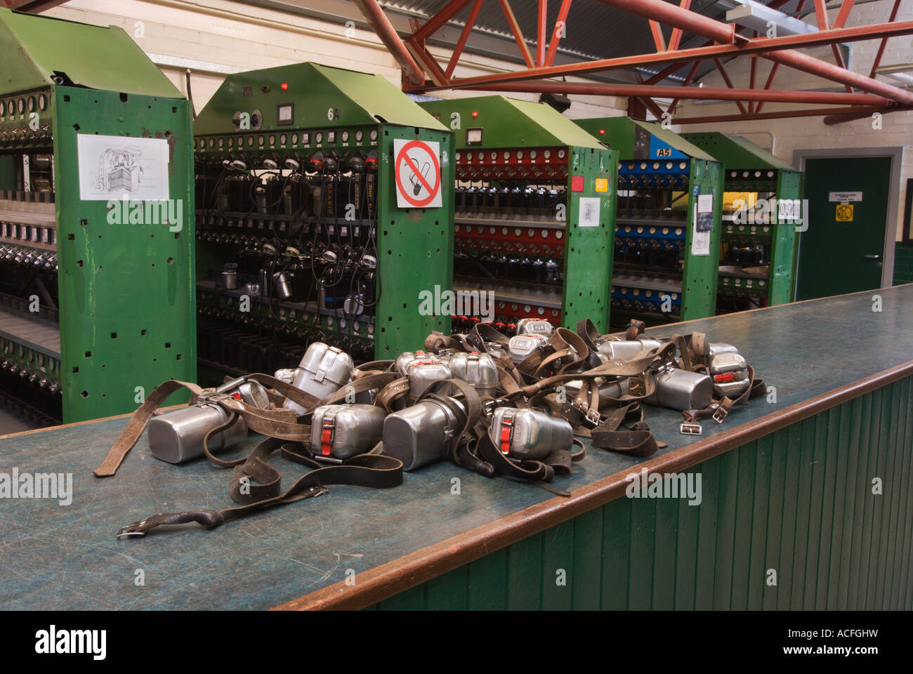Life preserving equipment and stores at the Big Pit National Coal ...