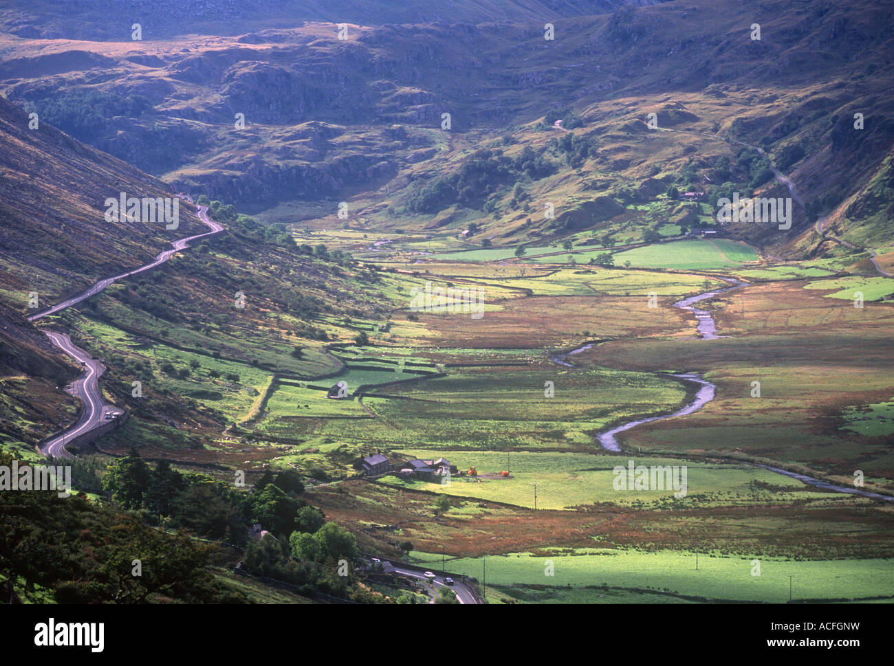 Nant francon valley hi-res stock photography and images - Alamy