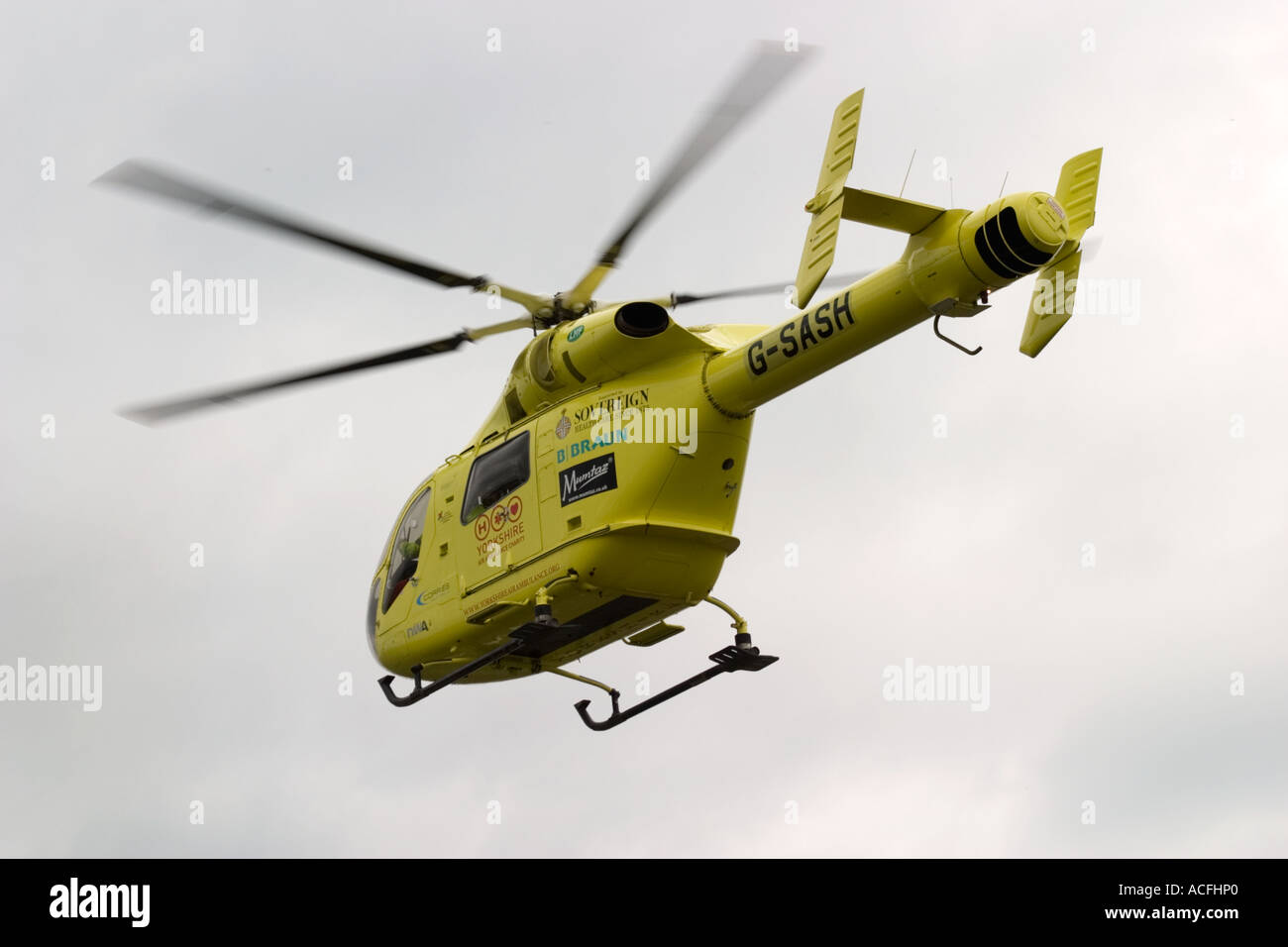 Yorkshire air ambulance hi-res stock photography and images - Alamy