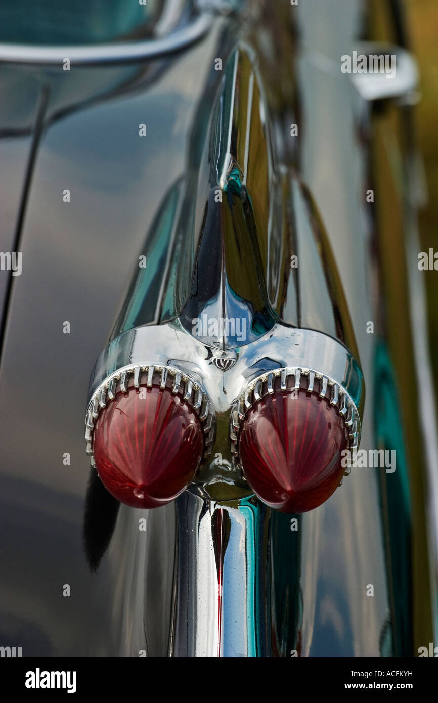 Rear light on a Cadillac Stock Photo - Alamy