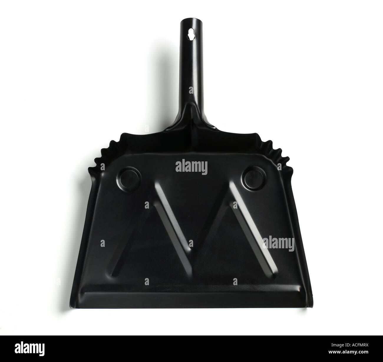 Dust pan elevated view Stock Photo - Alamy