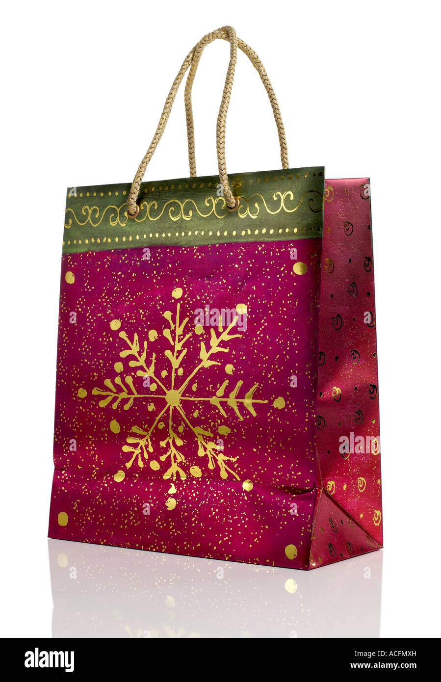 Gifts bag Present Stock Photo - Alamy