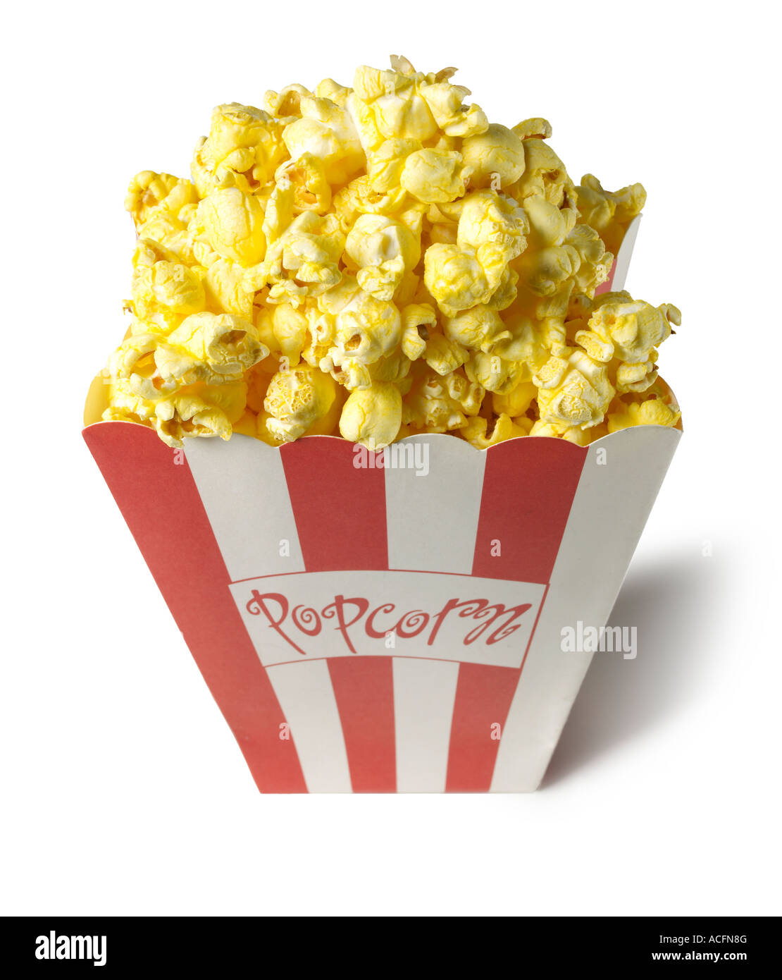 Silhouette popcorn food in hi-res stock photography and images - Alamy
